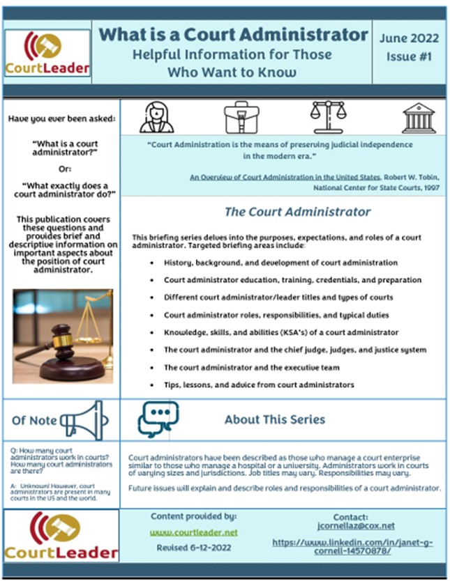 What is a Court Administrator? Helpful Information for Those Who Want ...