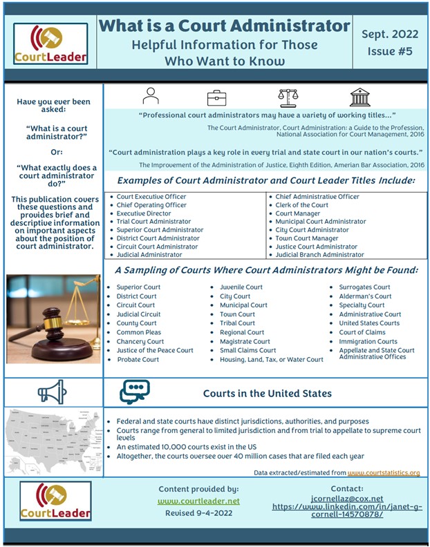 What is a Court Administrator – Helpful Information for Those Who Want ...