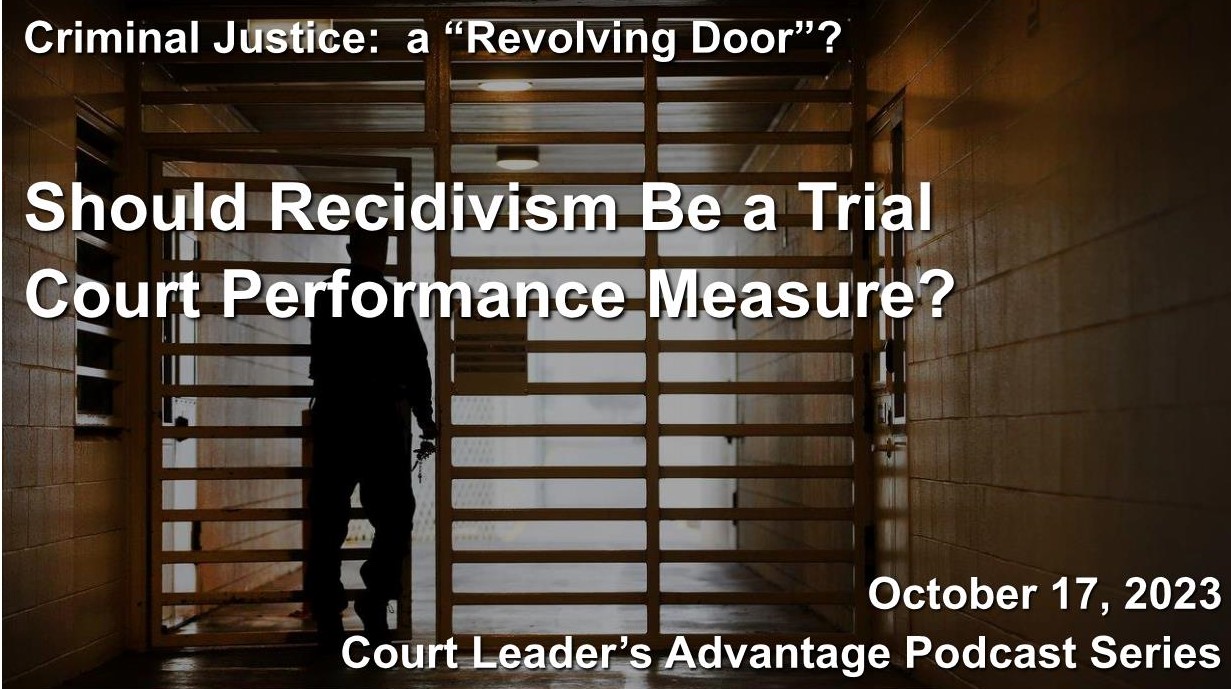Criminal Justice: A Revolving Door?: Should Recidivism Be a Trial Court ...